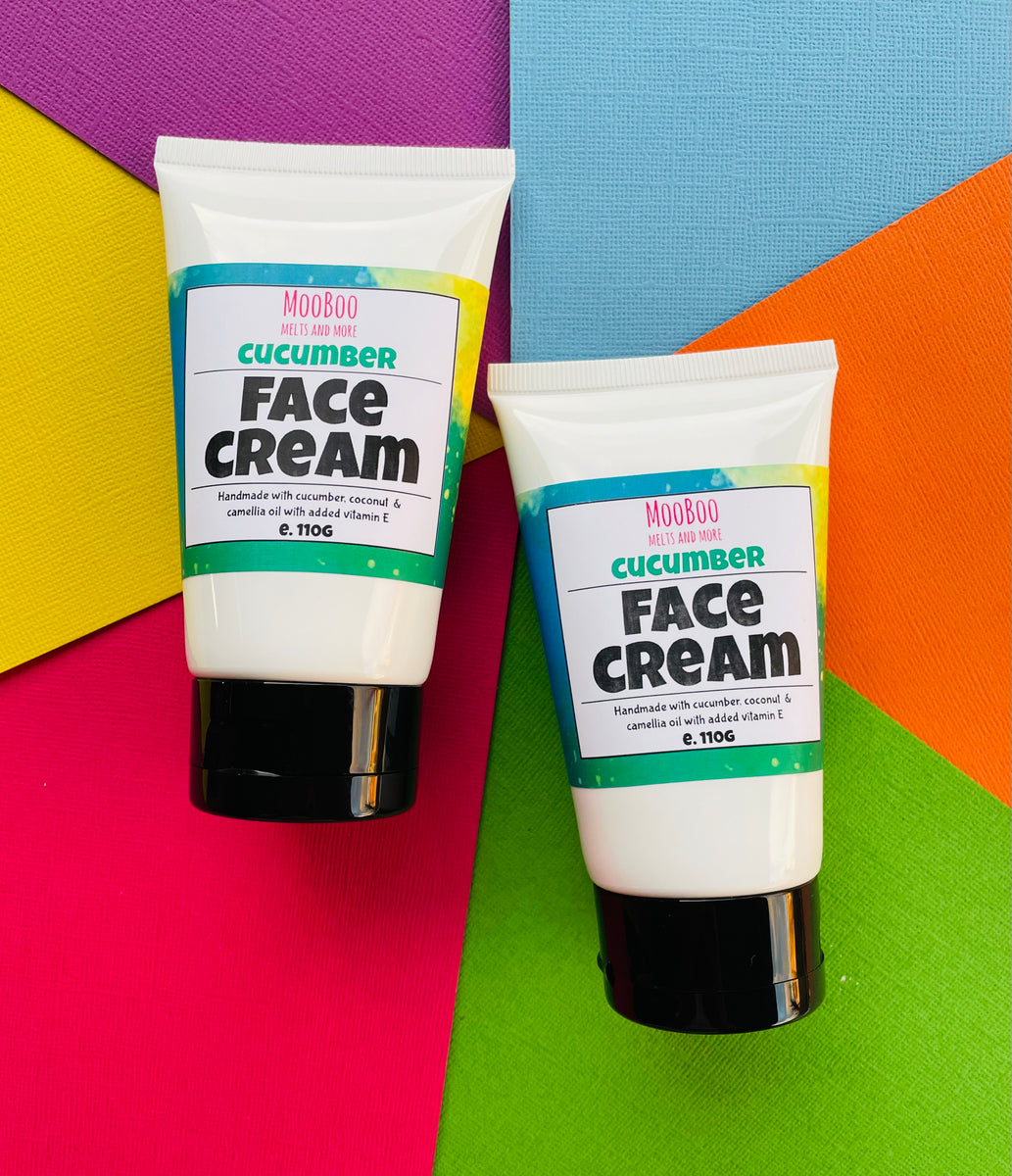 Cucumber Face Cream – MooBoo melts and more